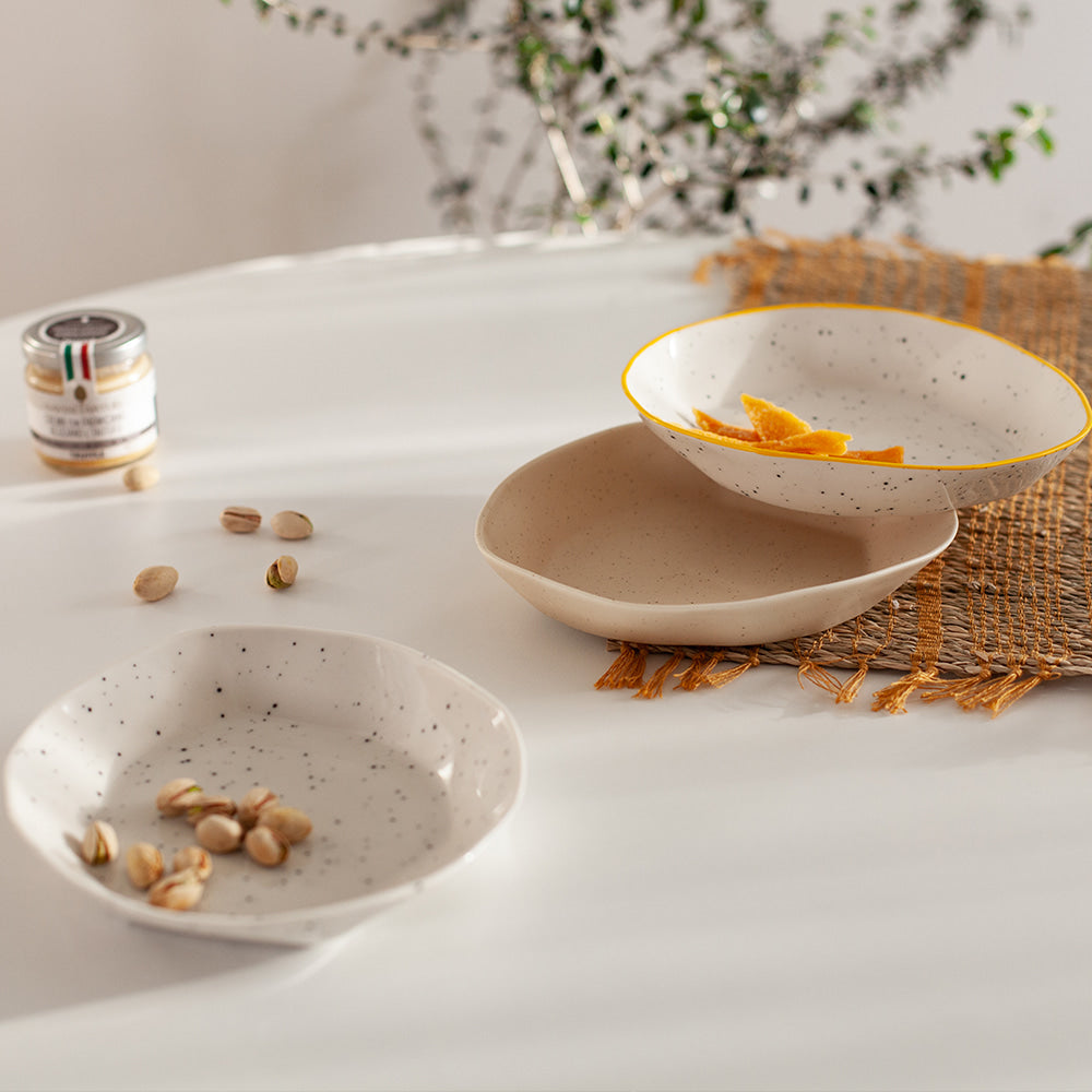 Epok Lemon Series - Pasta Deep Plate 3 piece Set