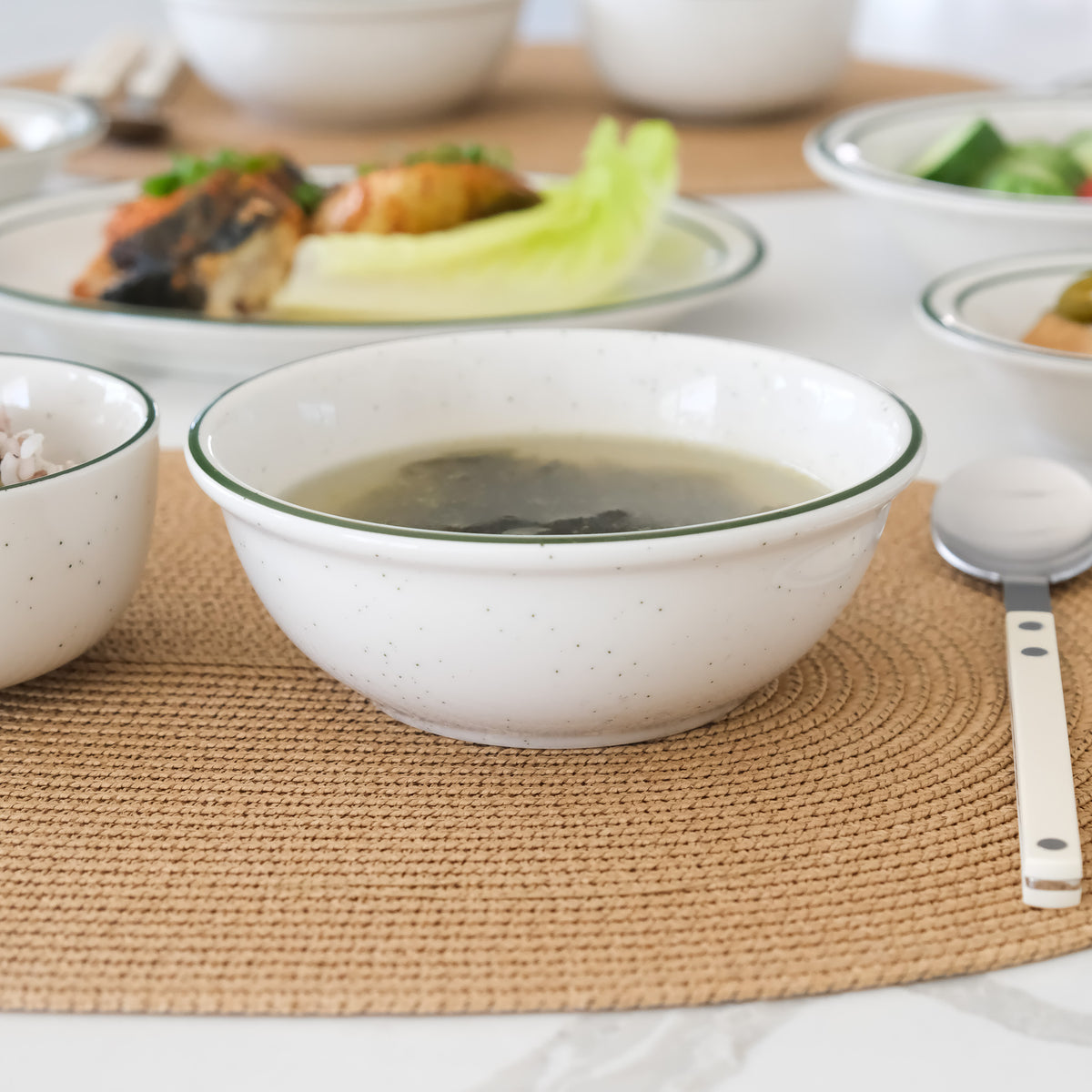 TUXTON Emerald Soup Bowl