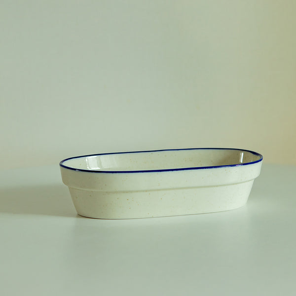 Epok Blue Rim Series - Long Oval Bowl