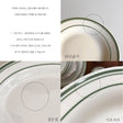 TUXTON Green Bay Plates (4 Sizes)